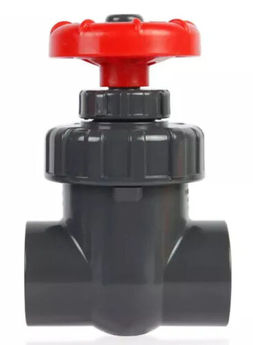 1/2" PVC gate valve sch80 socket slip x slip – modularmarine
